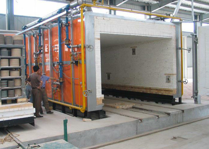 1500 ℃ Gas Medium And High Temperature Firing Shuttle Kiln